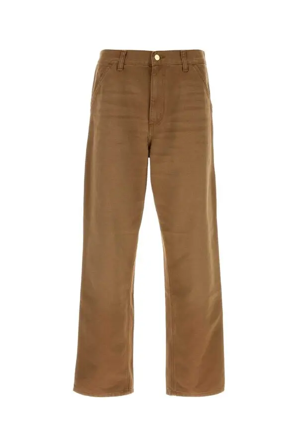 Carhartt Work In Progress Single Knee Work Pant In Biscuit Canvas - Camel