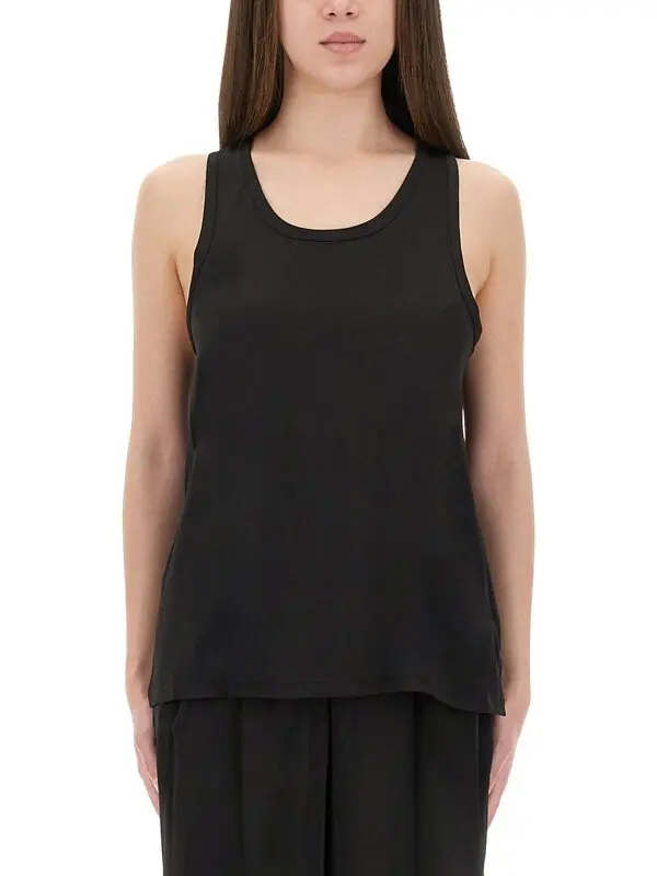 Michael Kors Relaxed Fit Tank Top - Black