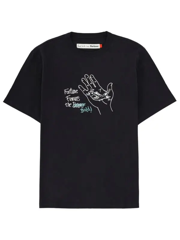 PAUL SMITH LOVES BARBOUR Cotton T-shirt For