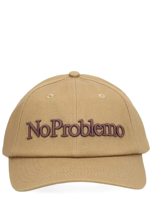 NO PROBLEMO Cotton Hat Style - Brown