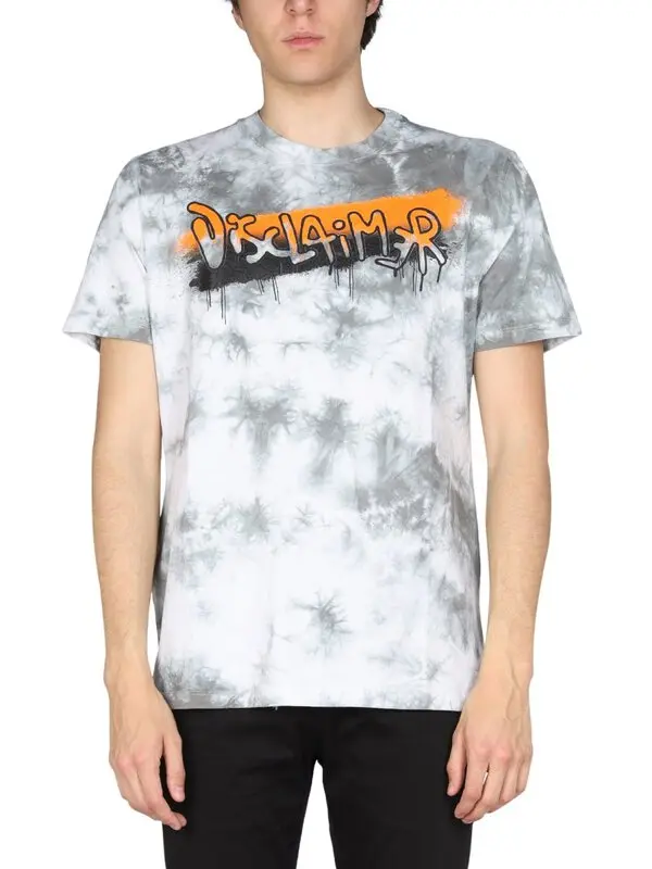 DISCLAIMER Signature Logo Print T-shirt