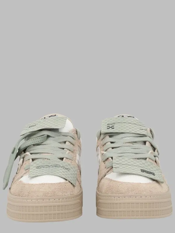 Off-White Sneakers In Suede And Textile - Multicolour