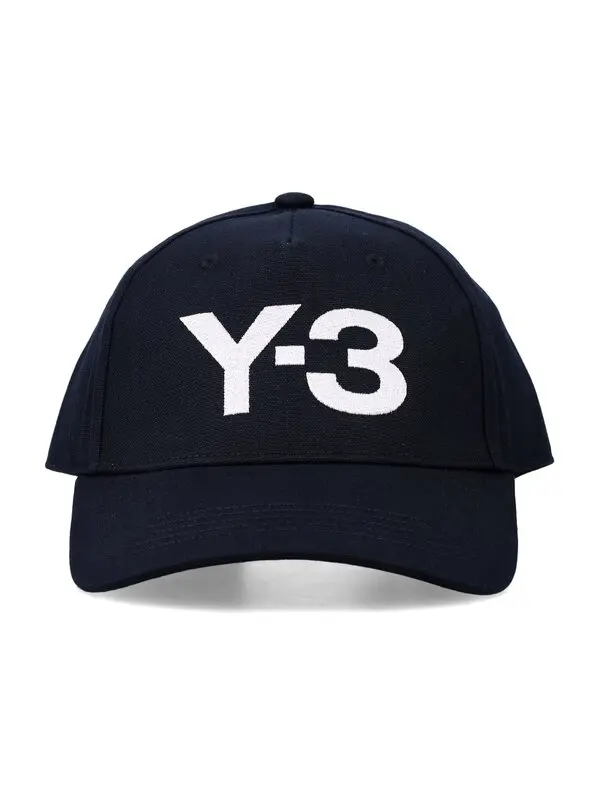 Y3 The Mini And-3 Cotton Cap - Black