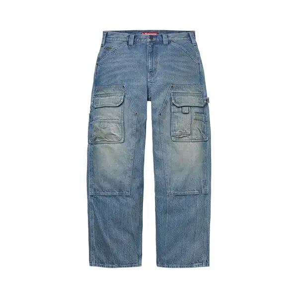 Supreme Double Knee Utility Pant 'denim
