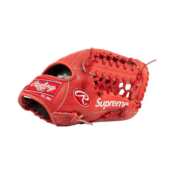 Supreme X Rawlings Baseball Glove - Red