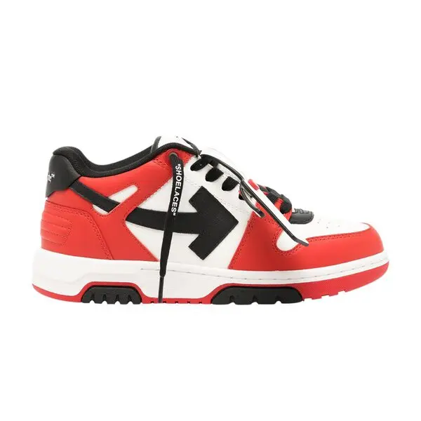 Off-White Wmns Out Of Office " White Black - Red