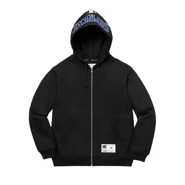 Supreme X Champion Arc Logo Zip Up Sweat