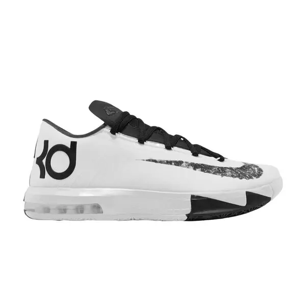 Nike Paris Saint Germain X Kd 6 "white Collegiate Navy" Sneakers - Black