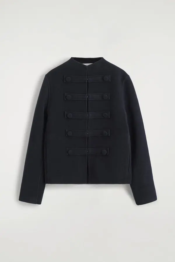 Cos Double-faced Wool Uniform Jacket