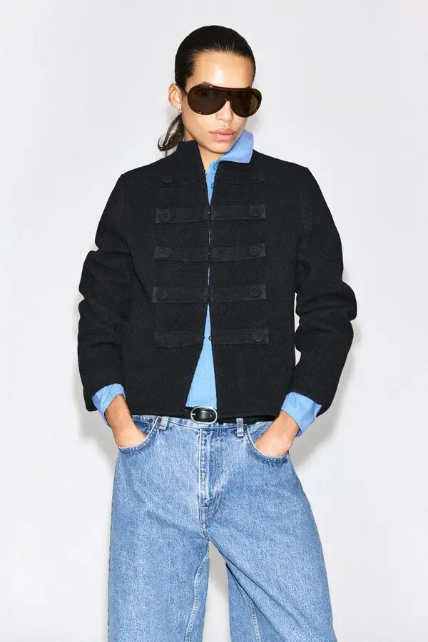 Cos Double-faced Wool Uniform Jacket