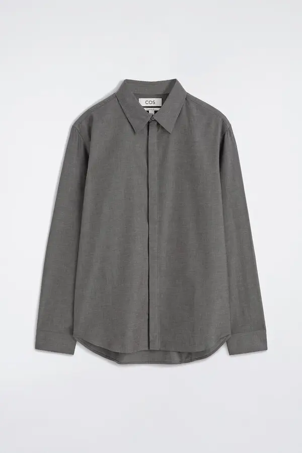 Cos Cotton-chambray Shirt