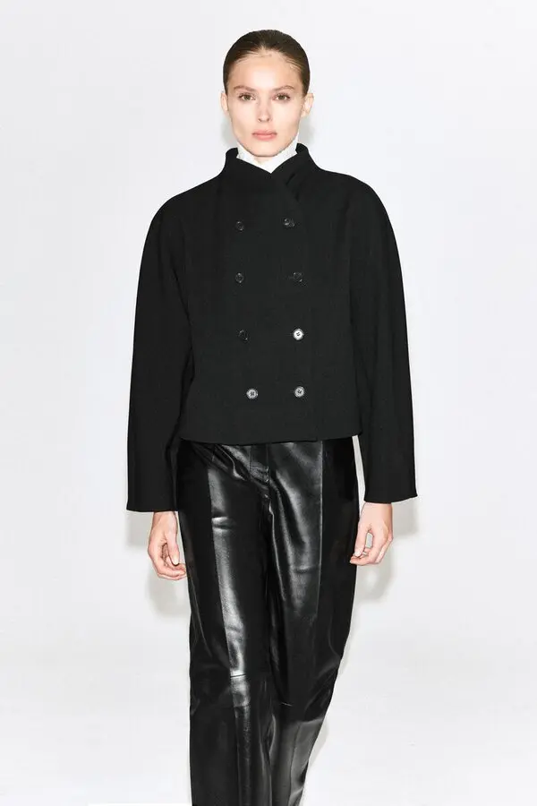 Cos Sculpted Stand-collar Jacket