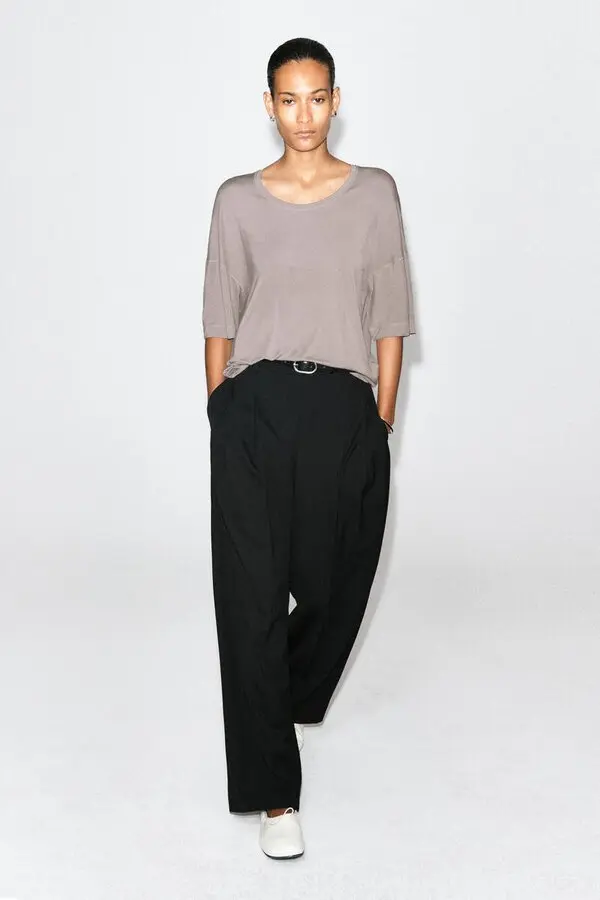 Cos Fluid Modal Scoop-neck T-shirt