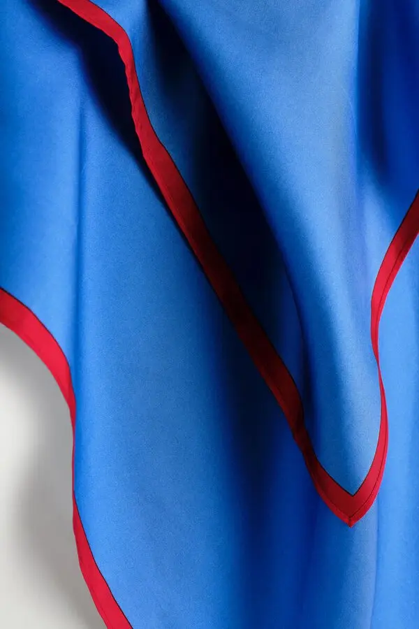 Cos Contrast-tipped Silk Scarf