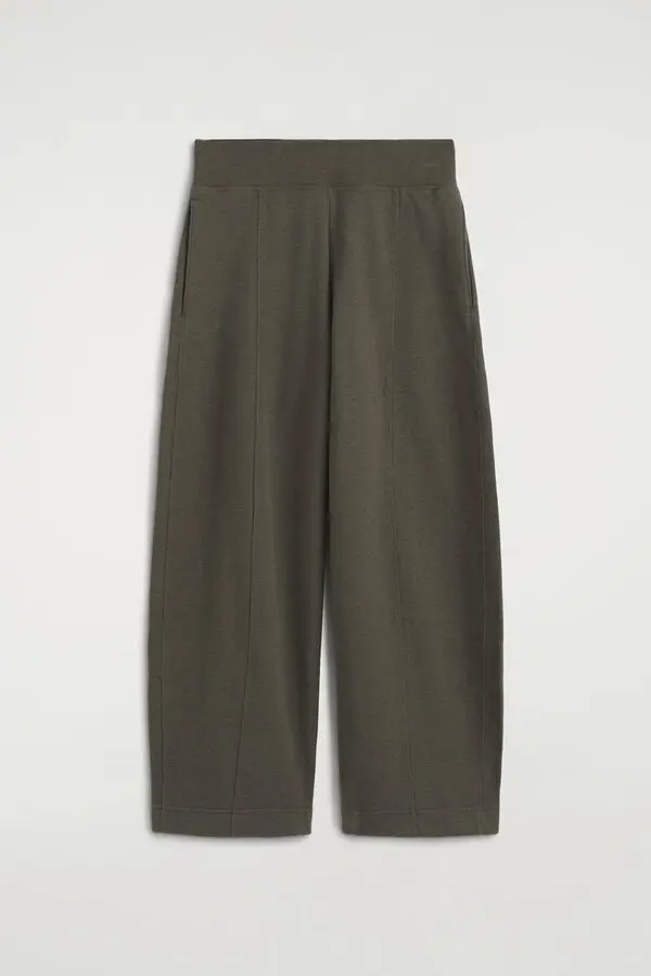 Cos Cotton Barrel-leg Joggers