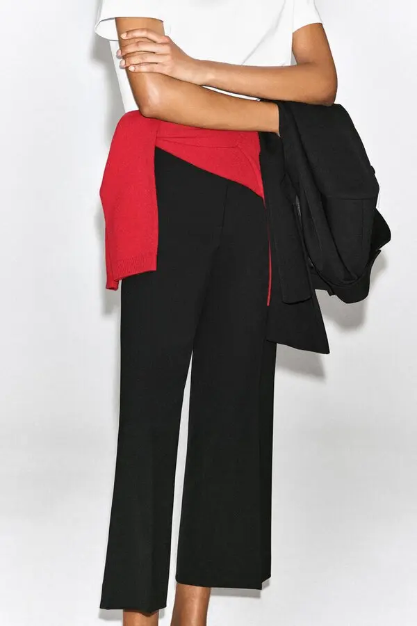 Cos Cropped Flared Pants