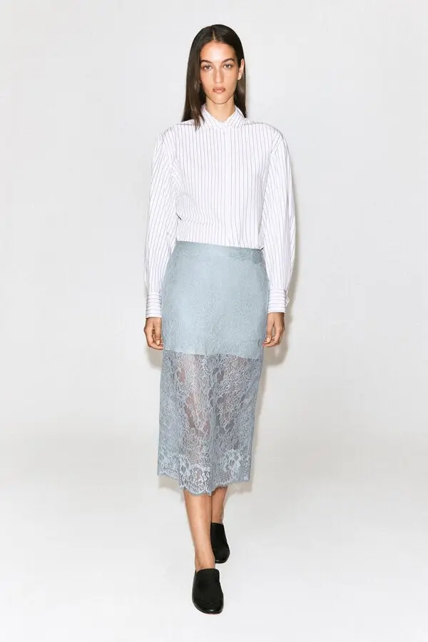 Cos Lace Midi Skirt