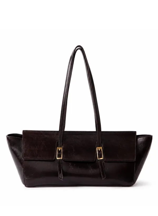 ELLEME Le Bateau Large Vintage Leather - Chestnut