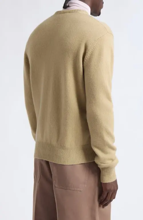 LEMAIRE V-neck Cashmere Sweater - Linden