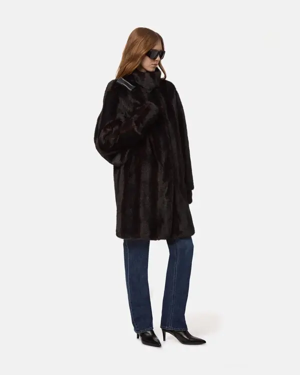 Apparis Blair Shaved Mink Coat