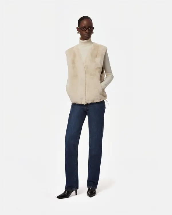 Apparis Lyle Vest - Latte