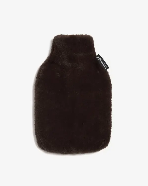 Apparis Meena Hot Water Bottle - Espresso