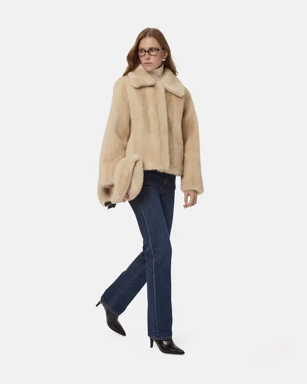 Apparis Elis Shaved Mink Coat