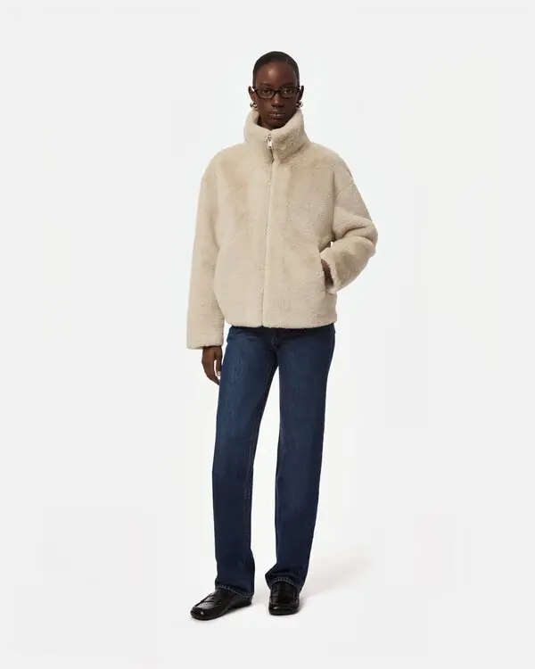 Apparis Brooks Coat - Latte