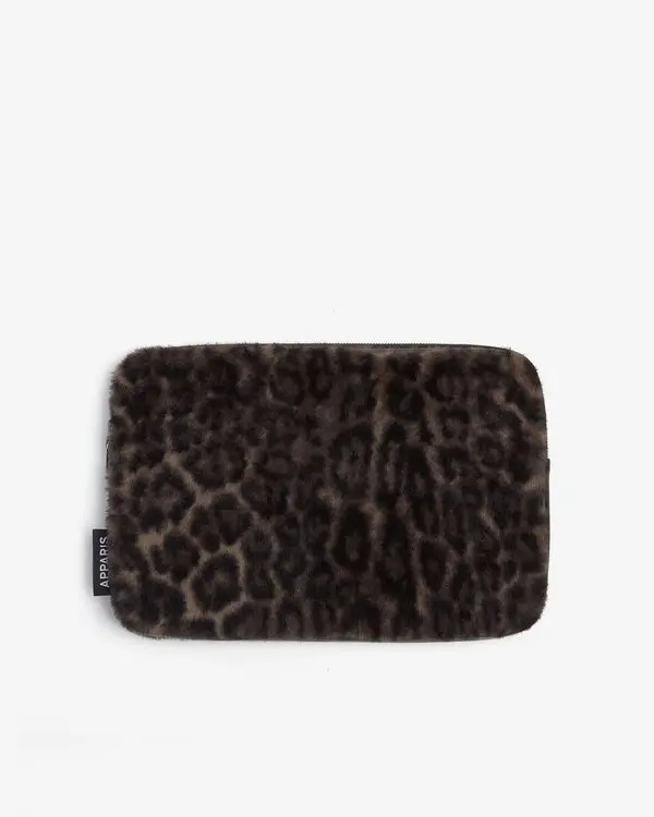 Apparis Elle Leopard Laptop Sleeve - Dark Leopard