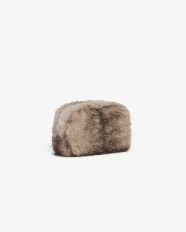 Apparis Noor Mink Pochette - Grey Mink