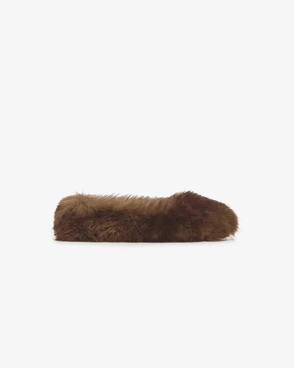 Apparis Magda Flat Slipper - Mink