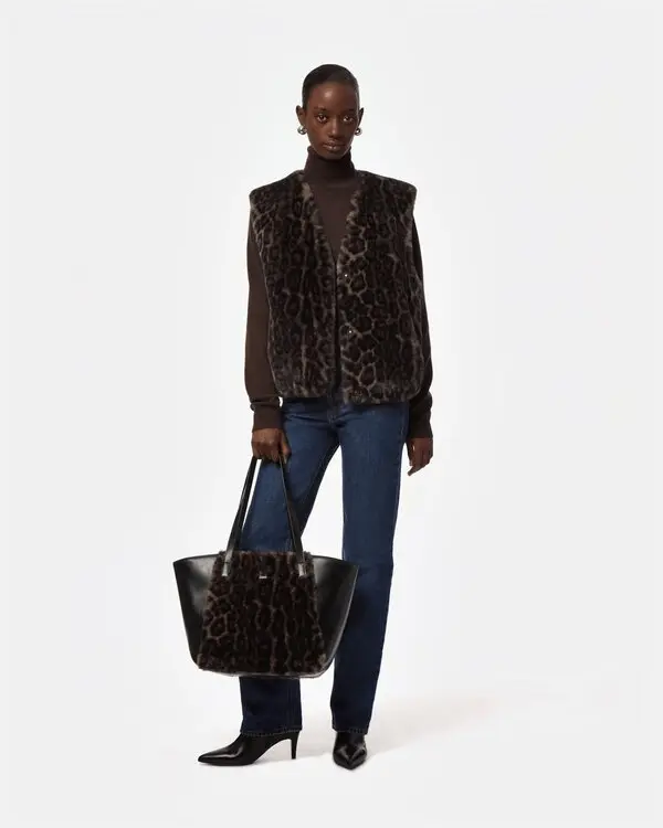 Apparis Lyle Leopard Vest
