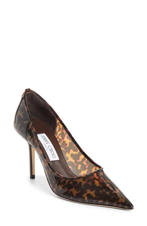 JIMMY CHOO Love Pointed Toe Pump - Amber Mix
