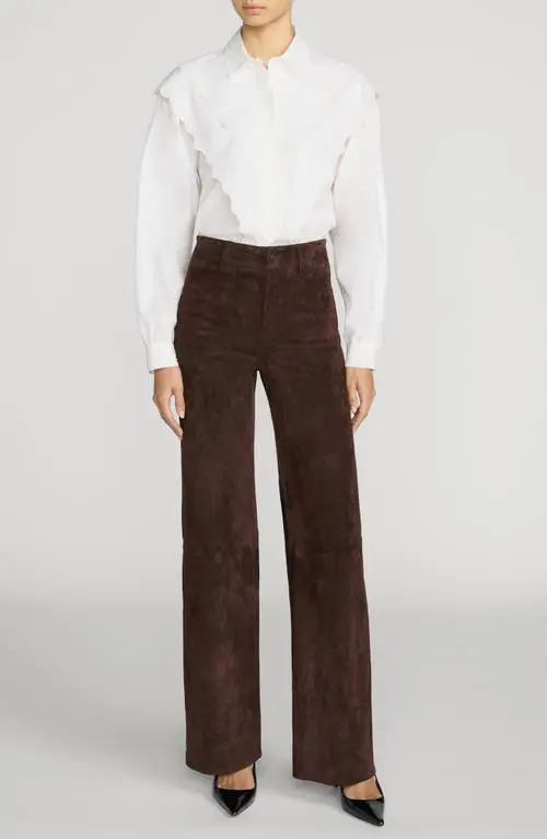 FRAME The Poplin Equestrian Cotton Shirt