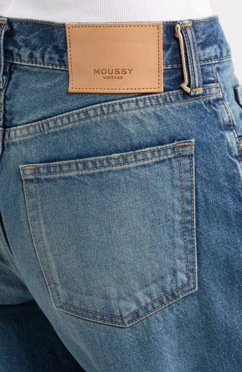 Moussy Vintage Minneapolis High Waist Curved Leg Jeans