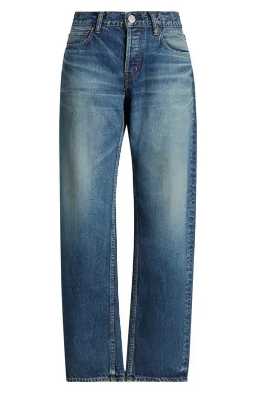 Moussy Vintage Minneapolis High Waist Curved Leg Jeans