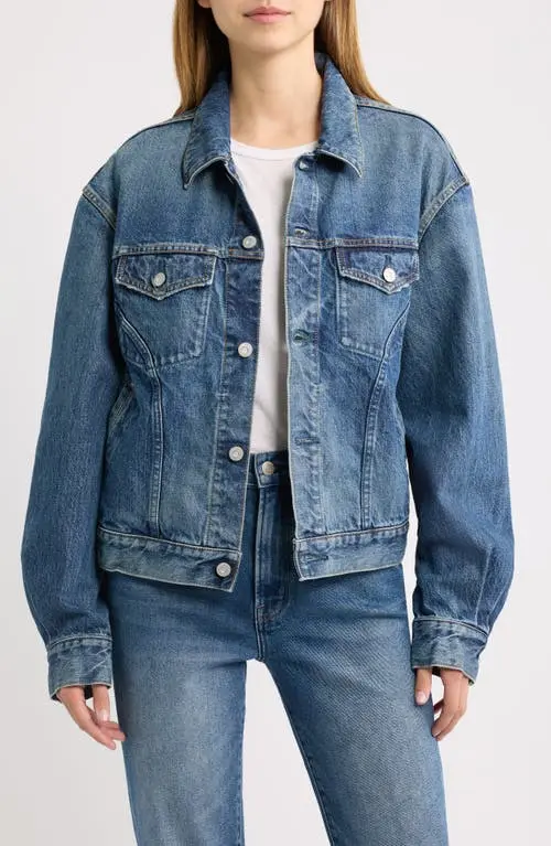 Moussy Vintage Prescott Western Jacket - Blue