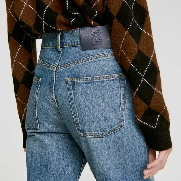 Sandro Straight-leg 5-pocket Jeans