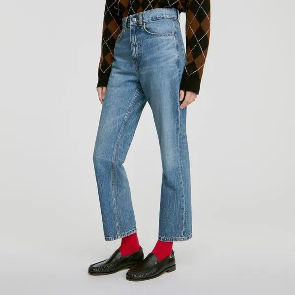 Sandro Straight-leg 5-pocket Jeans