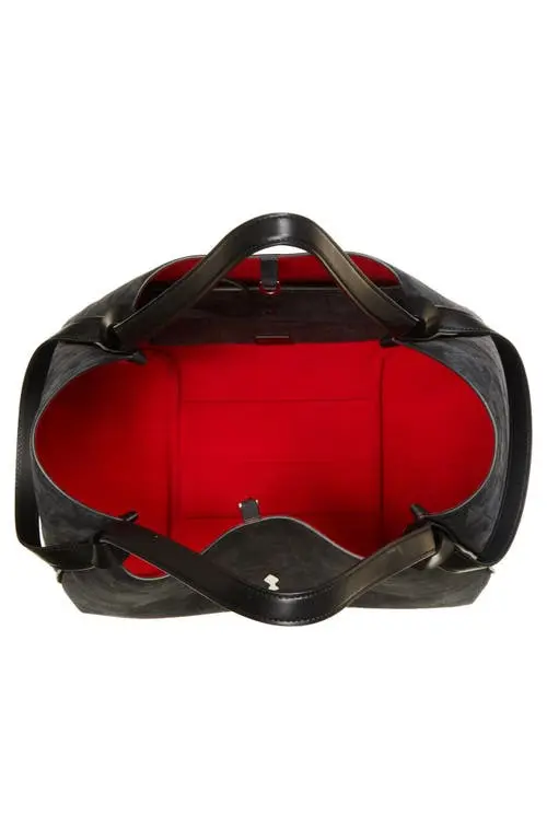 CHRISTIAN LOUBOUTIN Large Bettina Croc Embossed Tote