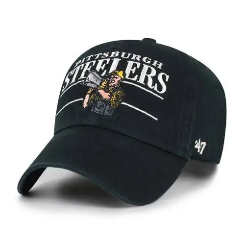 '47 47 Pittsburgh Steelers Throwback Graphic Adjustable Cap