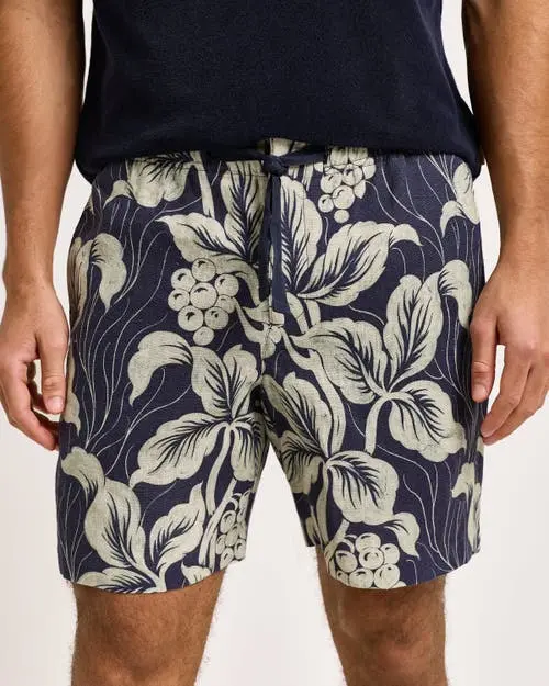 Orlebar Brown Alex Linen Relaxed-fit Shorts