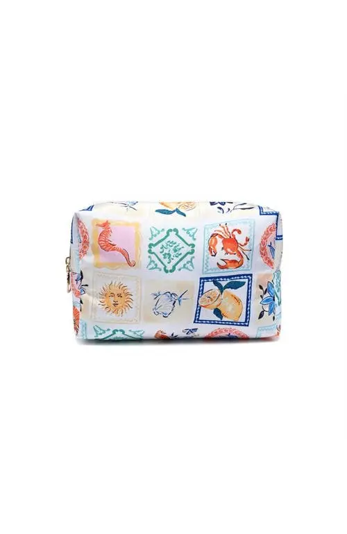 URBAN ESSENTIALS Amalfi Escape Cosmetic & Travel Organizer Pouch - Positano