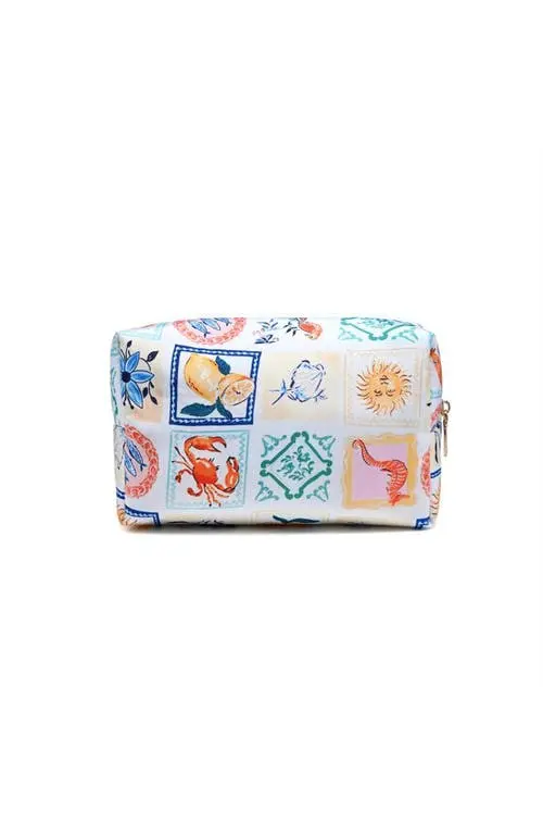 URBAN ESSENTIALS Amalfi Escape Cosmetic & Travel Organizer Pouch - Positano