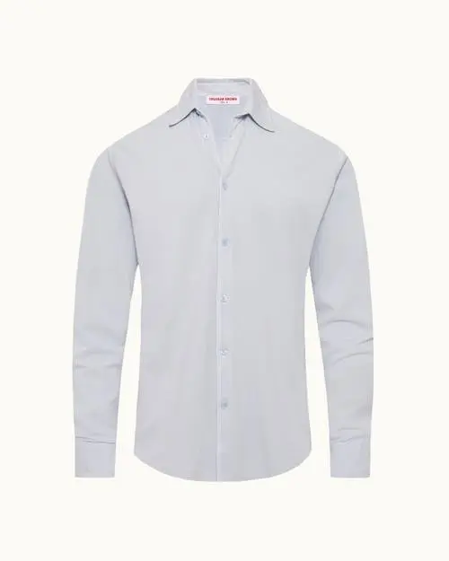 Orlebar Brown Giles Garment Dye Tailored-fit Shirt