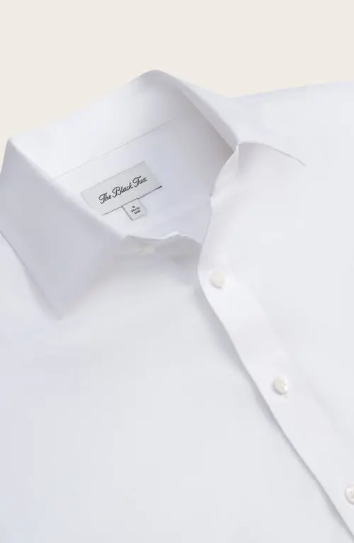 THE BLACK TUX Slim Stretch Cotton Dress Shirt