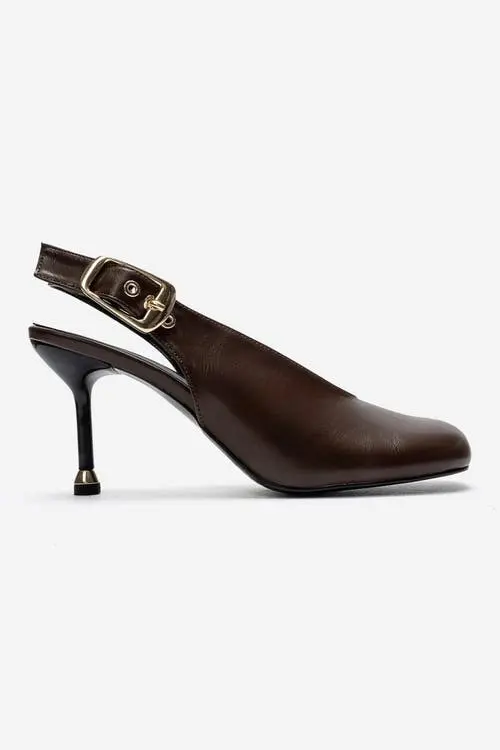 PROLOGUE SHOES Flaris Slingback Stiletto Pumps