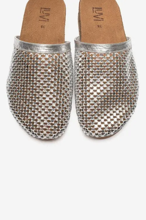 PROLOGUE SHOES Montera Embellished Mule