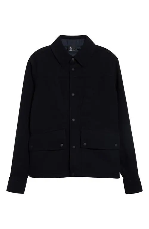 Moncler Shirt Jacket - Navy