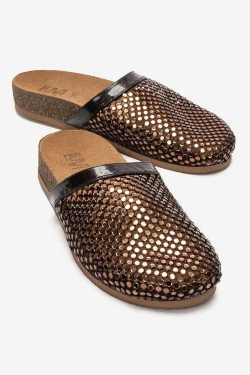 PROLOGUE SHOES Montera Embellished Mule